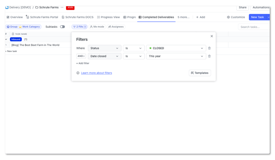 How to Build a Client Portal in ClickUp